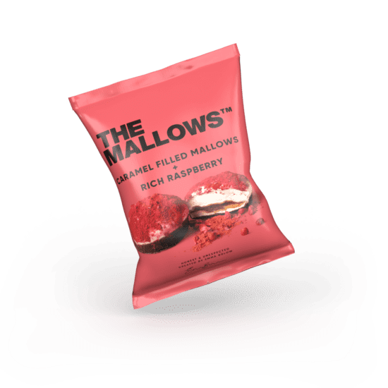 CARAMEL FILLED MALLOWS + RICH RASPBERRY – Berglon